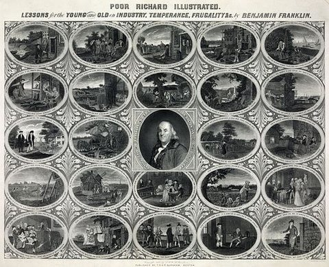 Poor Richard's Almanack -- Franklin's Proverbs Free